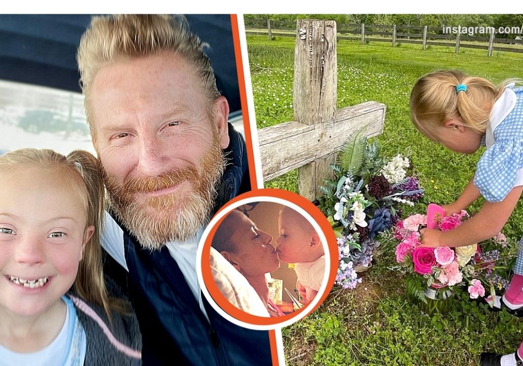 Rory Feek Visits Joey Feek's Grave with Daughter Indiana, 11, on Ninth ...
